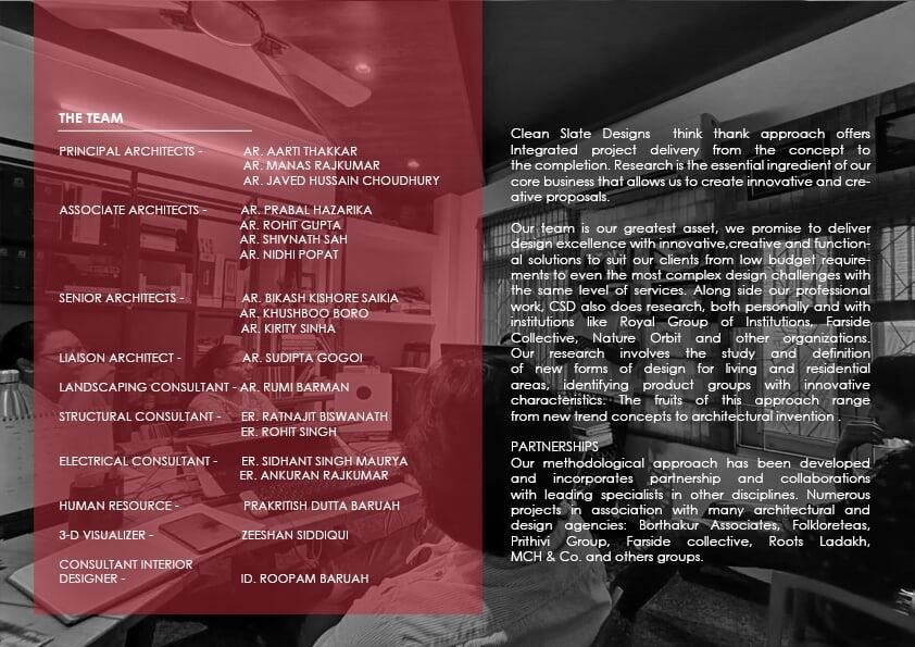 ABOUT US / TEAM - Clean Slate Designs